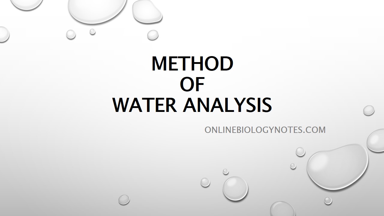 Water Analysis Procedure At Tanya Farris Blog Water Analysis Procedure At Tanya Farris Blog